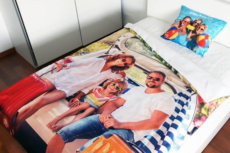Bettbezug mit foto bedrucken | Bettbezug selbst gestalten - 40% Rabatt